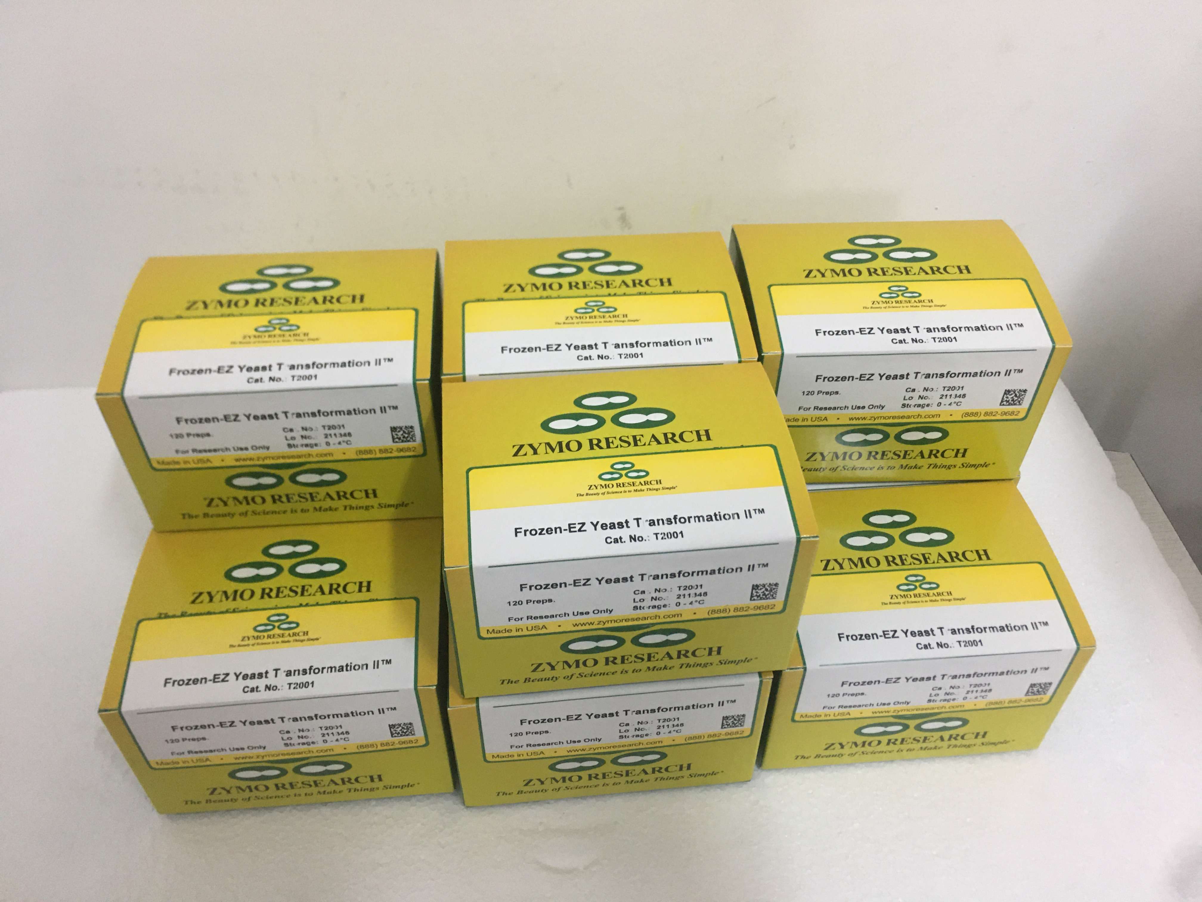 Frozen-EZ Yeast Transformation II Kit - 北京科瑞思普科技有限公司